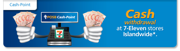 Introducing POSB Cash-Point, a new cash withdrawal service!