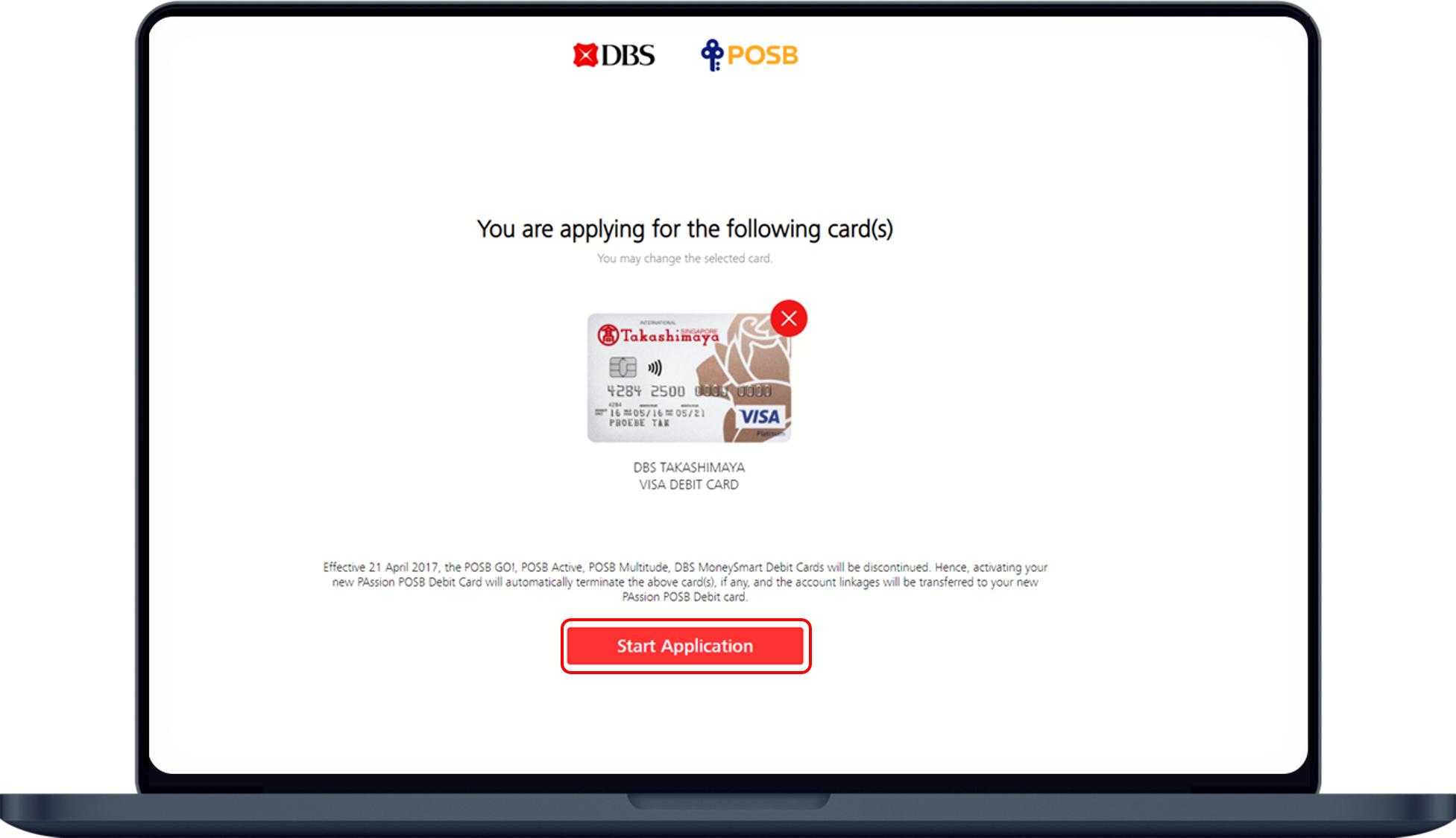Apply for a Debit Card | DBS Singapore