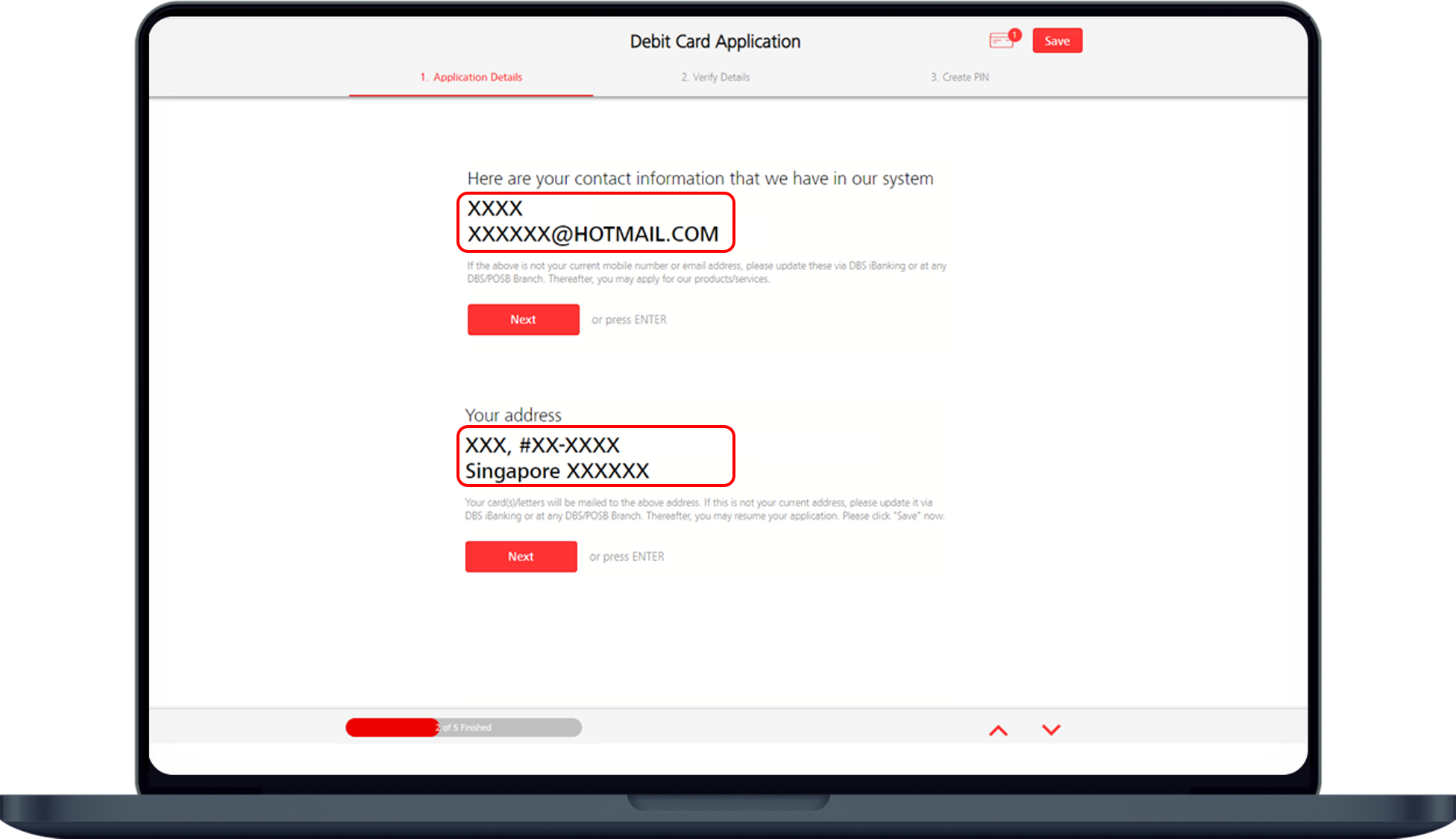 Apply for a Debit Card | DBS Singapore