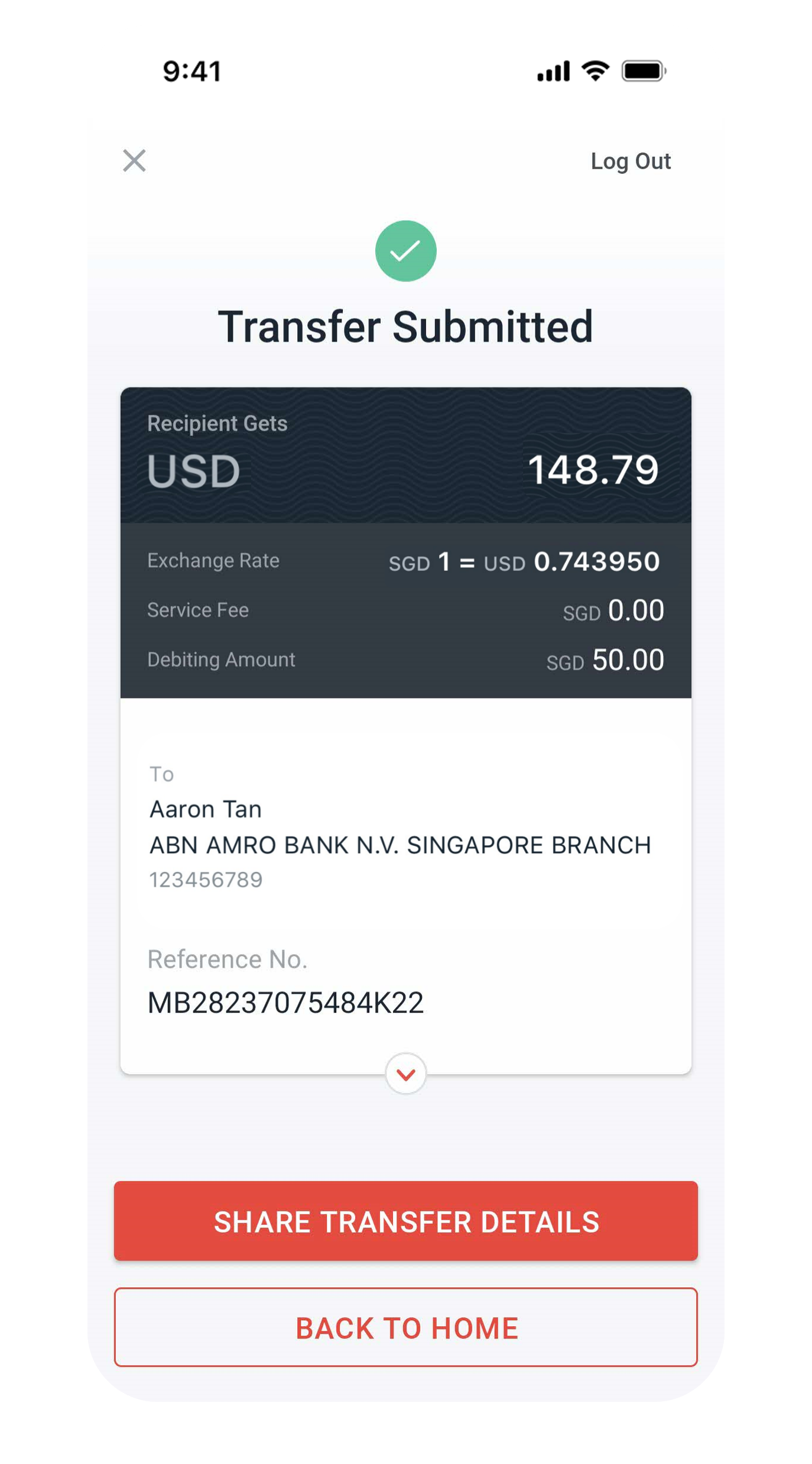 Transfer Funds to Other Bank's Account | DBS Singapore