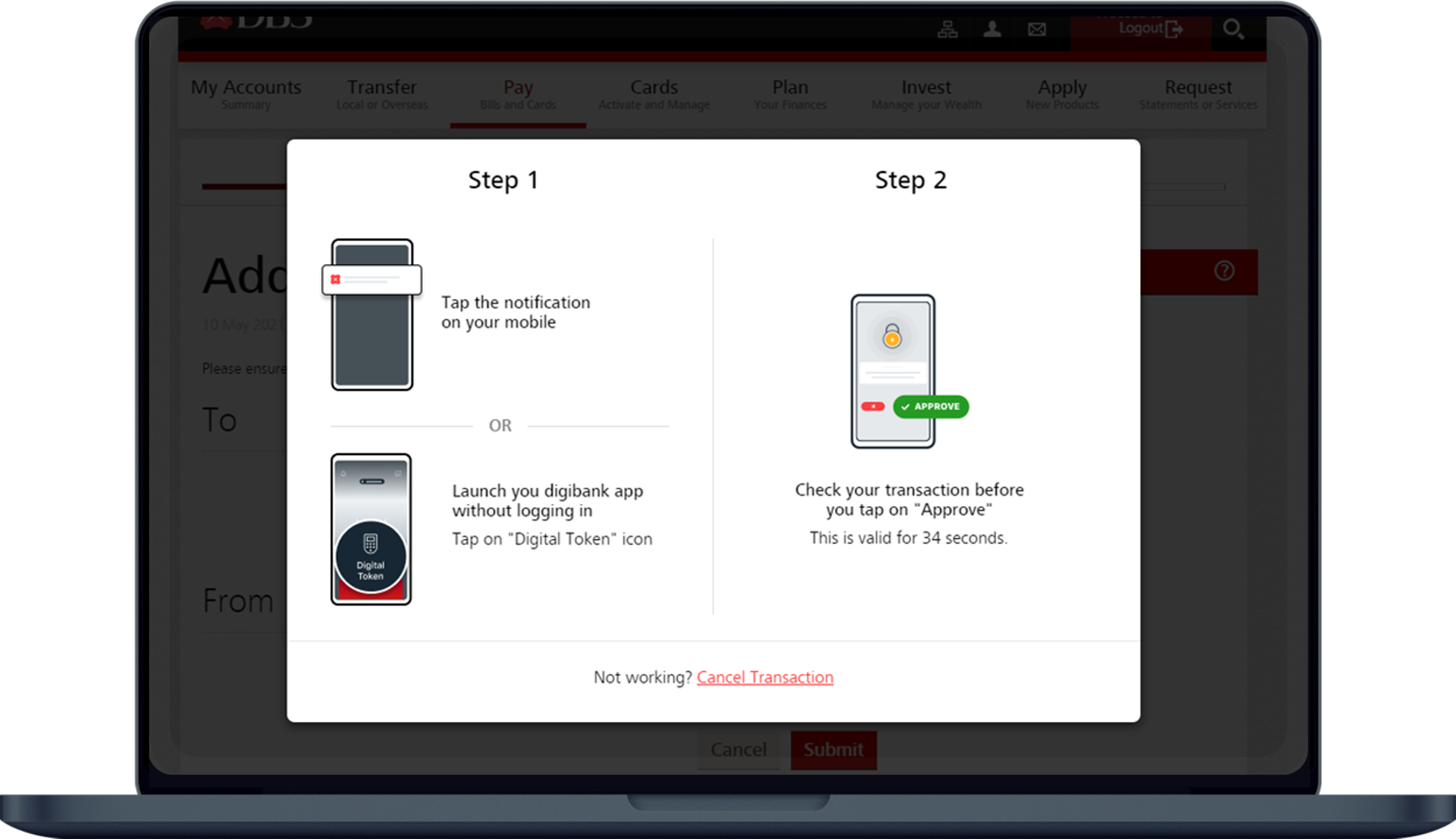 Set up a GIRO Arrangement | DBS Singapore