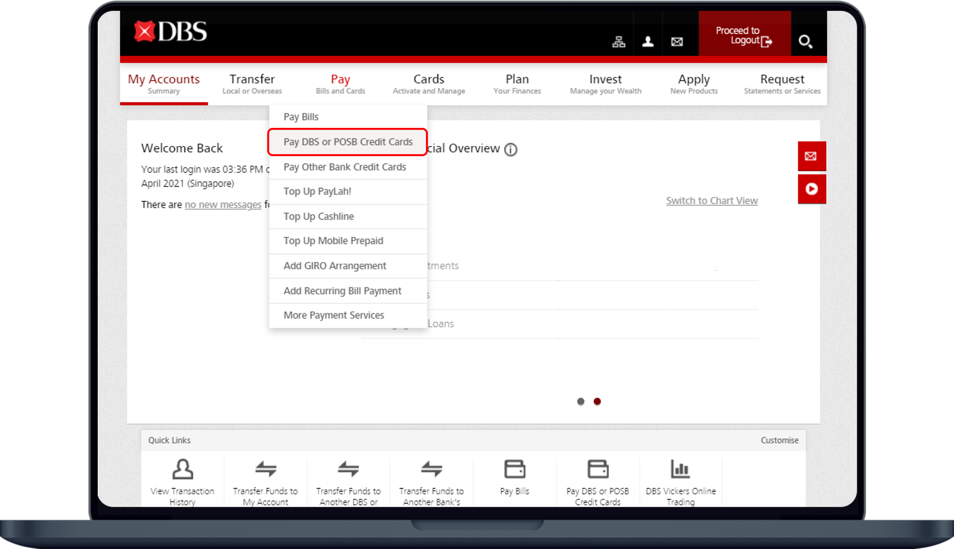 Pay Credit Card Bills DBS Singapore Pay Credit Card Bills DBS Singapore