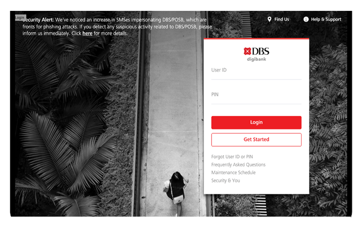 Forgot DBS Vickers Login Password | DBS Singapore