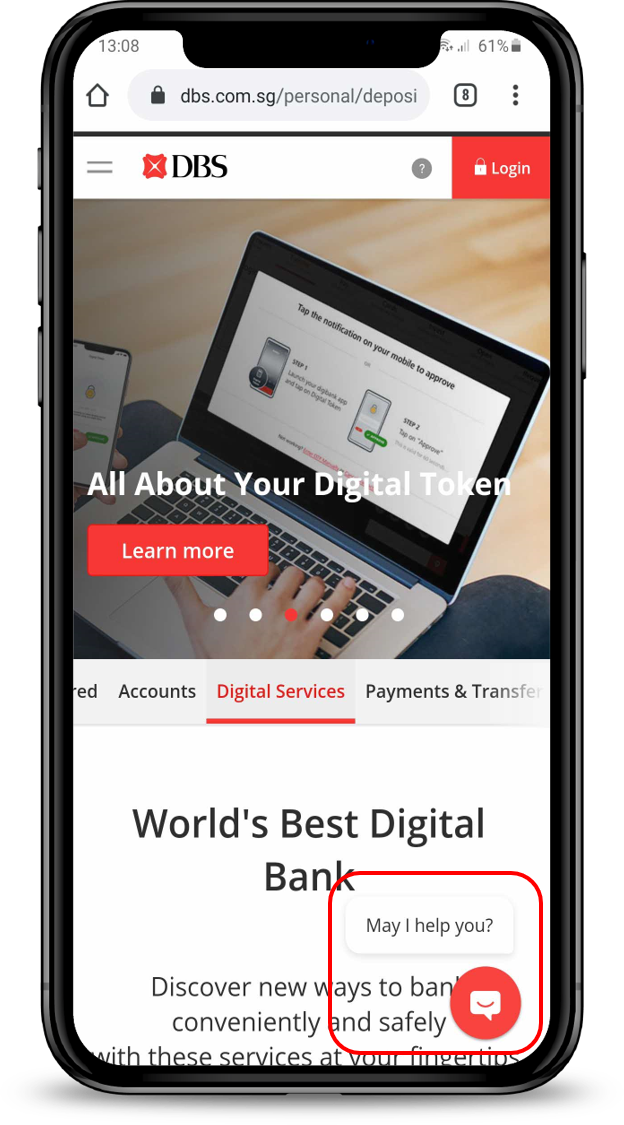 View Debit Card Transaction Details | DBS Singapore