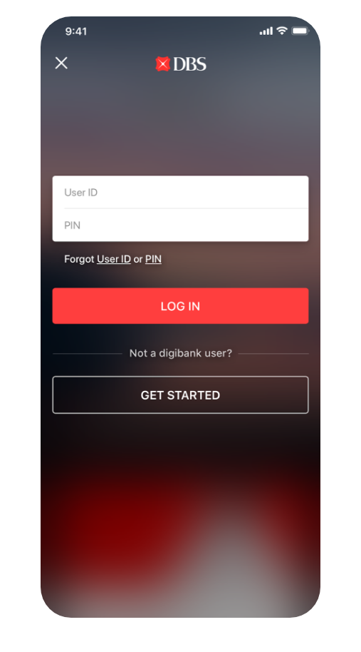 Forgot DBS Vickers User ID | DBS Singapore